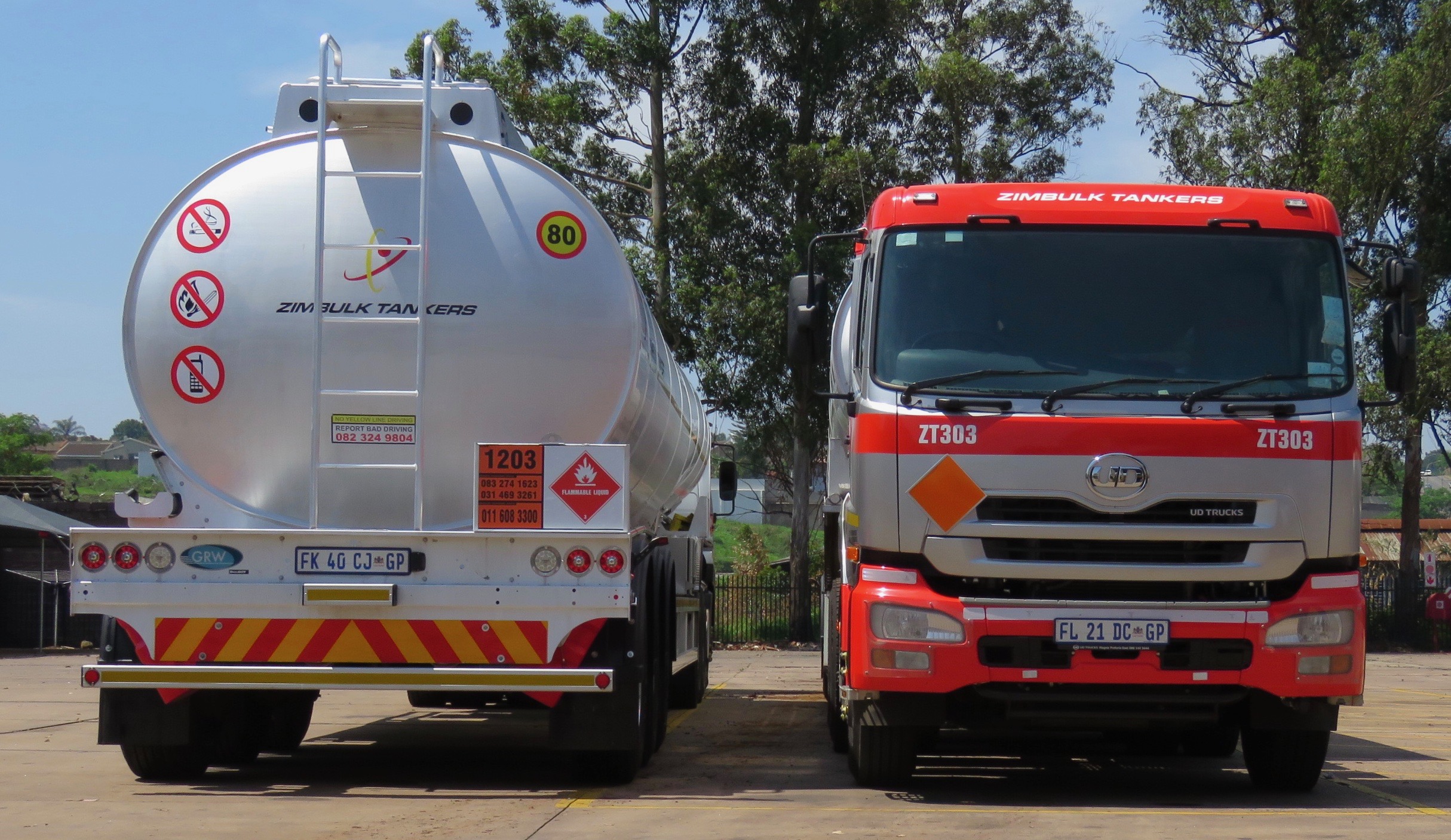 Zimbulk Tankers (Pty) LtdCommercial cross-border transport of bulk liquids